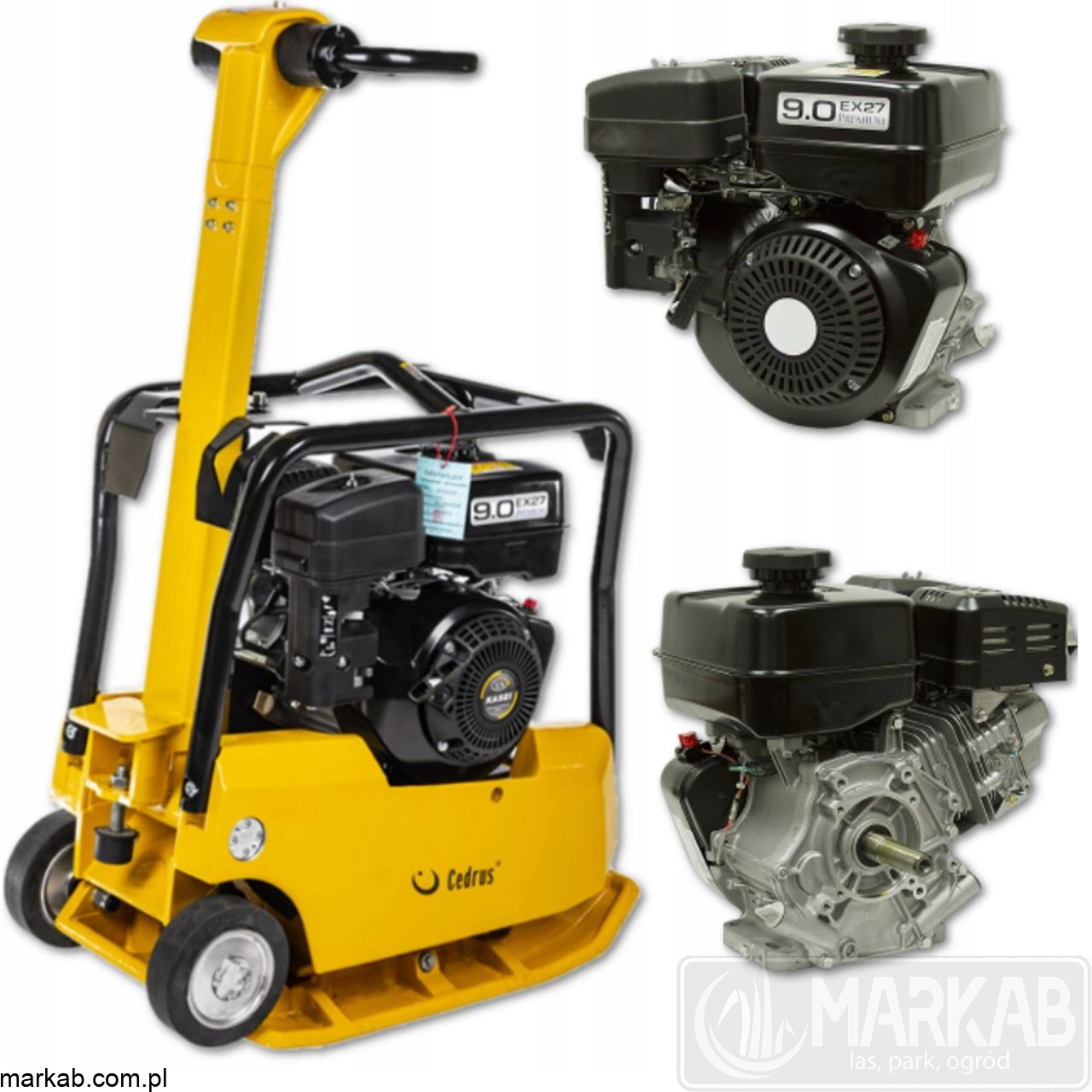 Cedrus ZG04 zagęszczarka ze wstecznym masa 160 kg